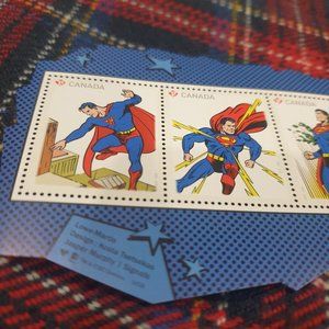 Canada Post | Other | Superman Stamp 75th Years Canada Post 5 Sheets Of ...